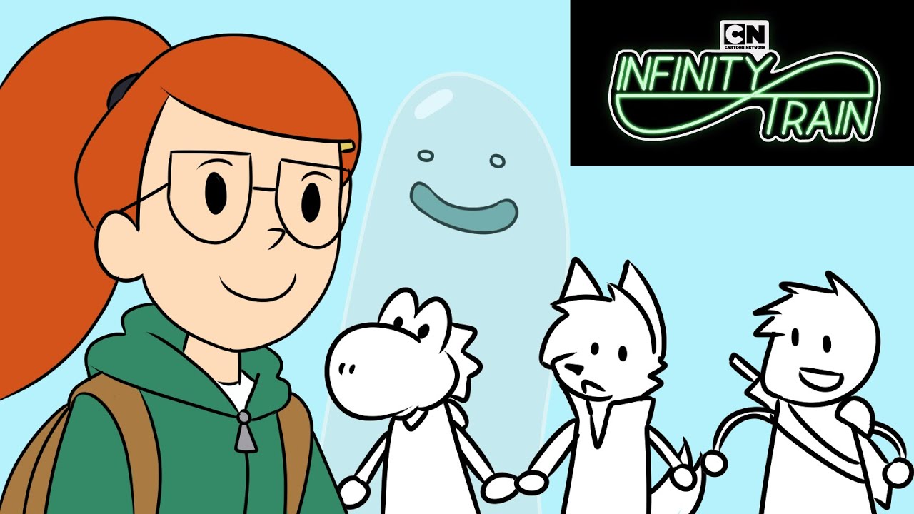 Watching banned anime! - Infinity Train - EP 1, 2 & 3! - YouTube