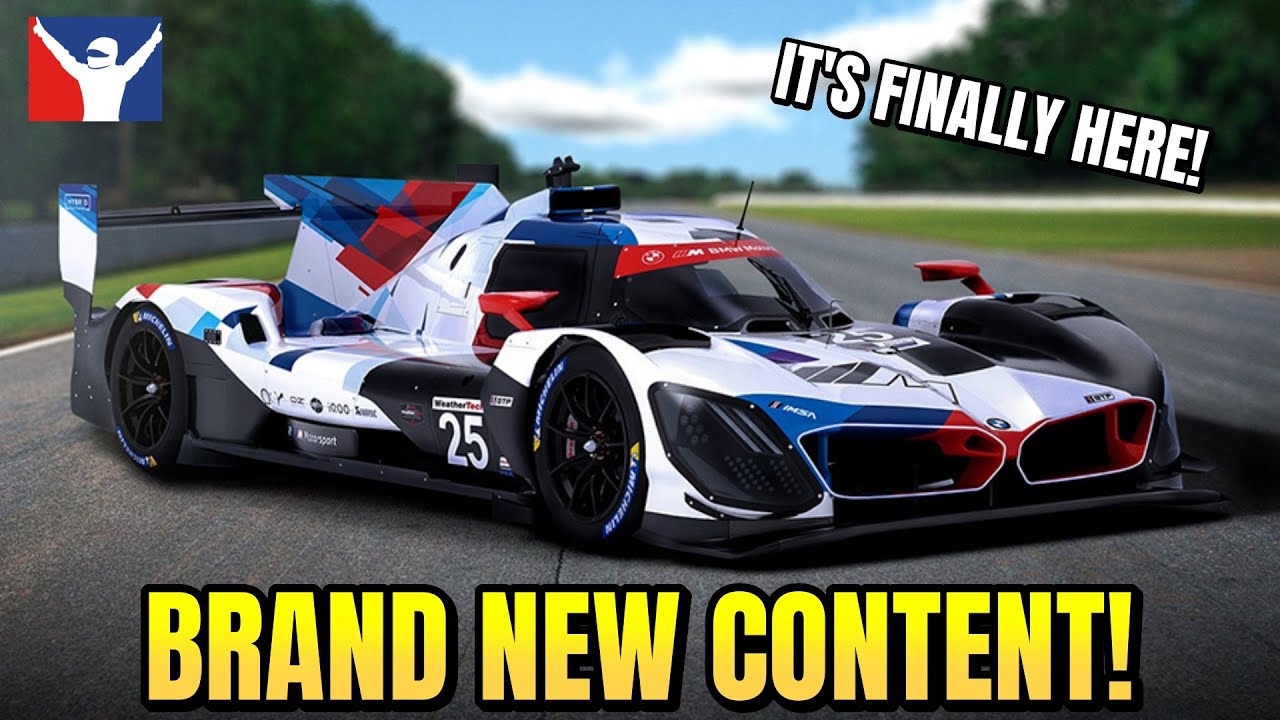 BMW LMDH IS HERE! + Trying All New Content And My New DD1 - YouTube