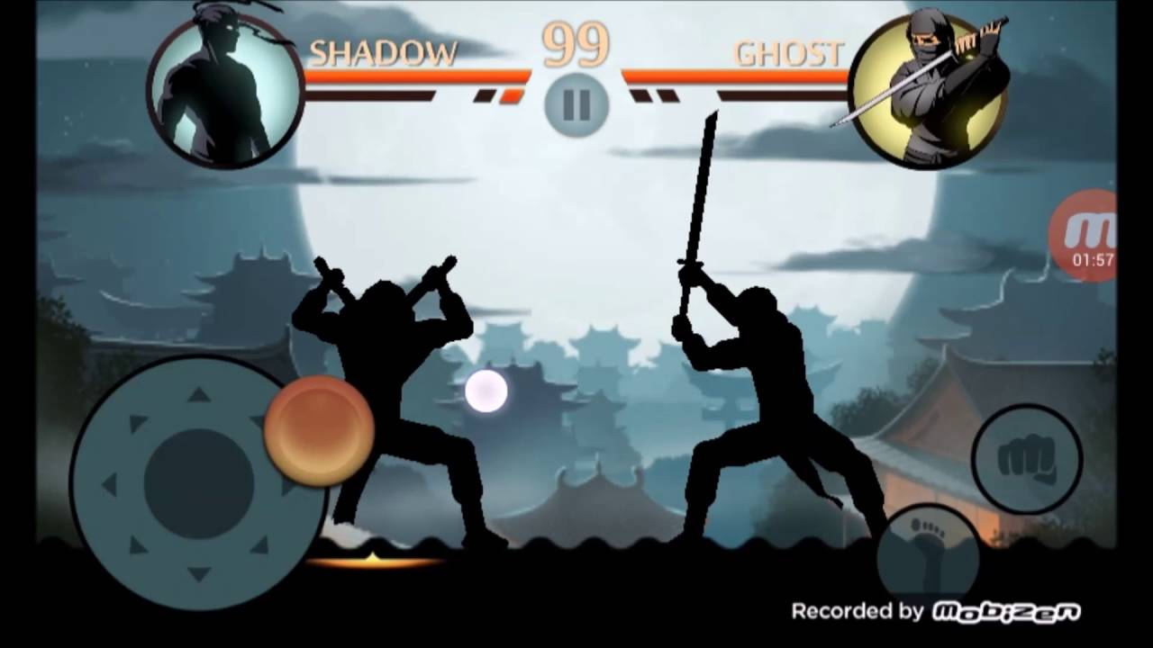 how to defeat ghost in shadow fight 2 - YouTube