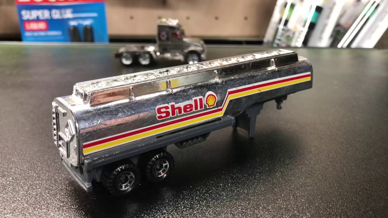 Matchbox Shell Trailer Gets a New Tractor - YouTube