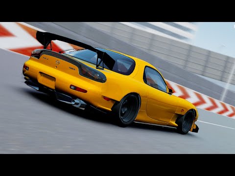 Assoluto racing RX7 FD blue city - YouTube
