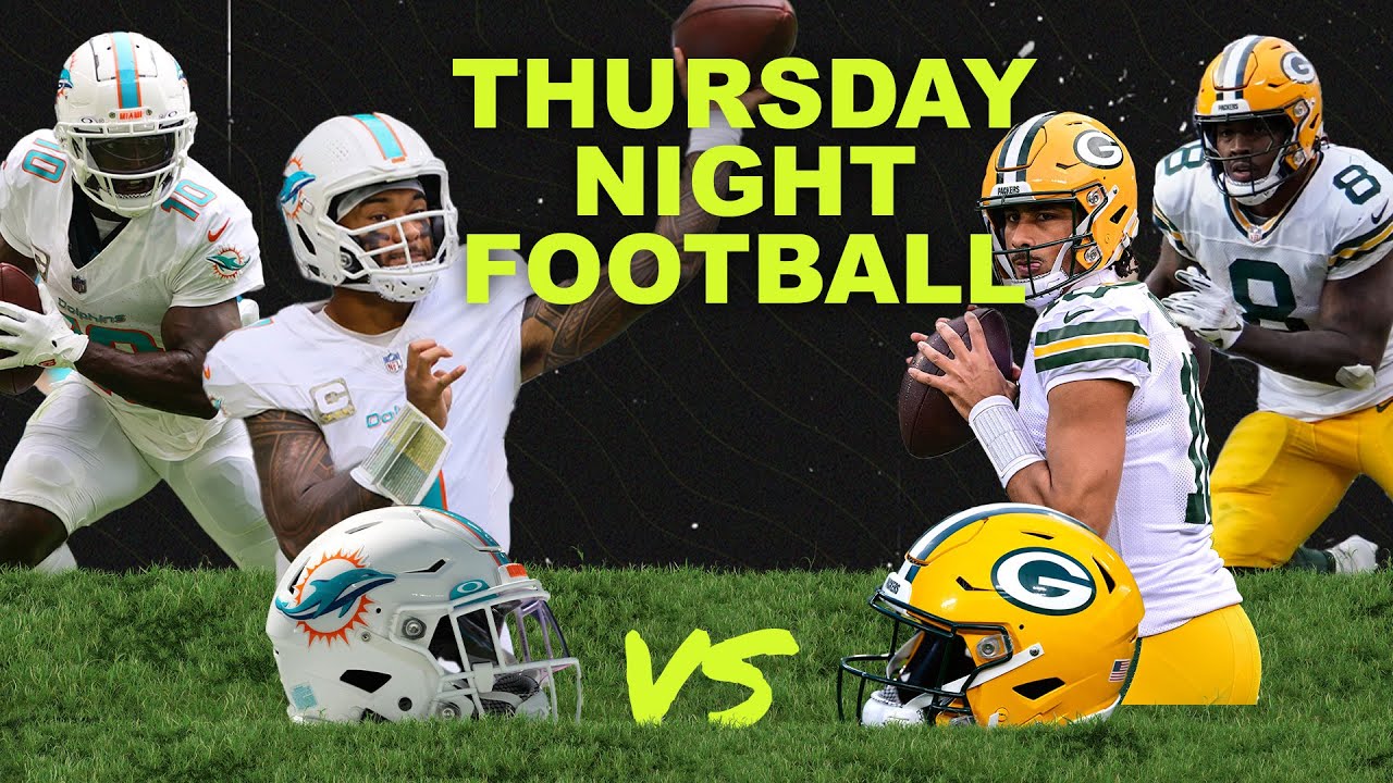 Packers vs. Dolphins Thanksgiving Thursday Night Football Shootout ...