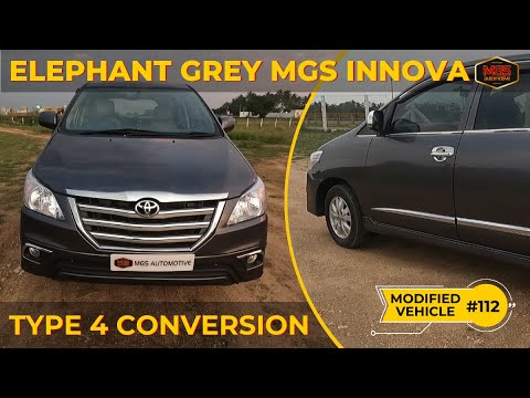 112th Elephant Grey MGS Innova Type 4 Conversion | Interior & Exterior ...