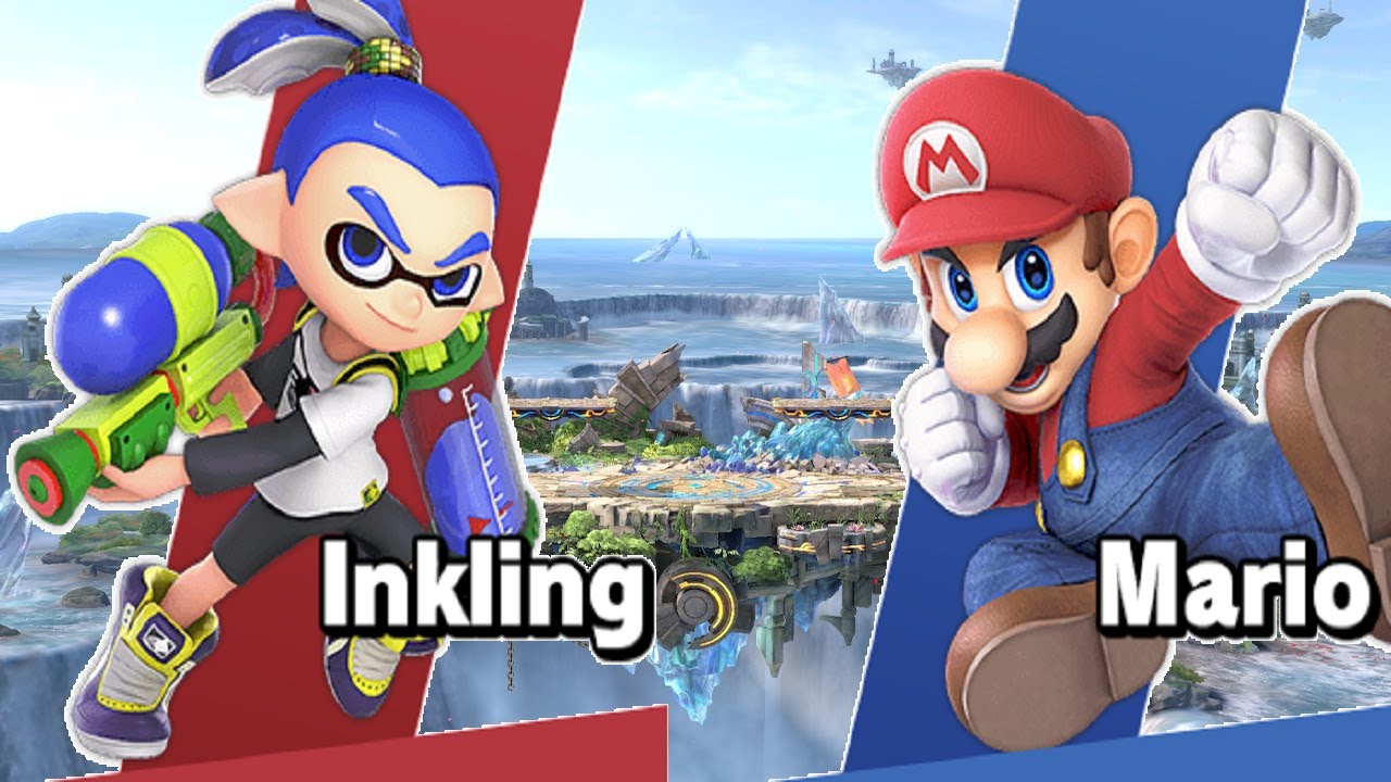 Inkling vs. Mario (Super Smash Bros. Ultimate) - YouTube