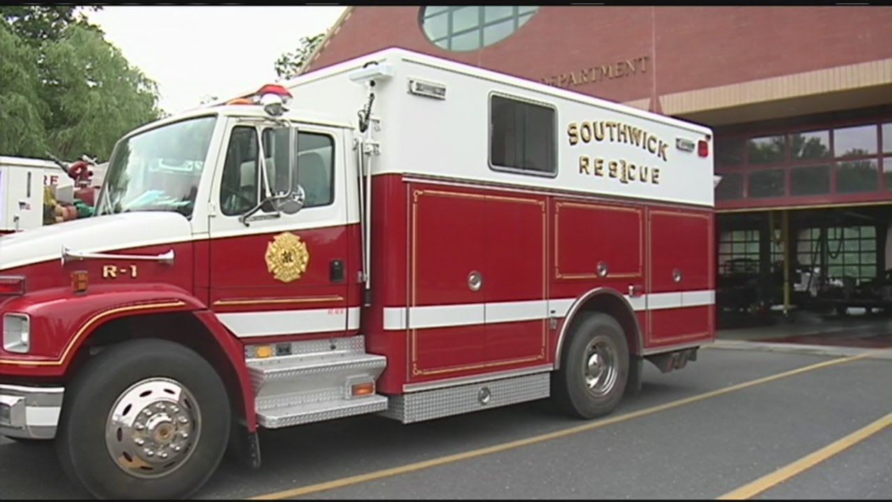Grant gives Southwick Fire Department money to buy new equipment - YouTube