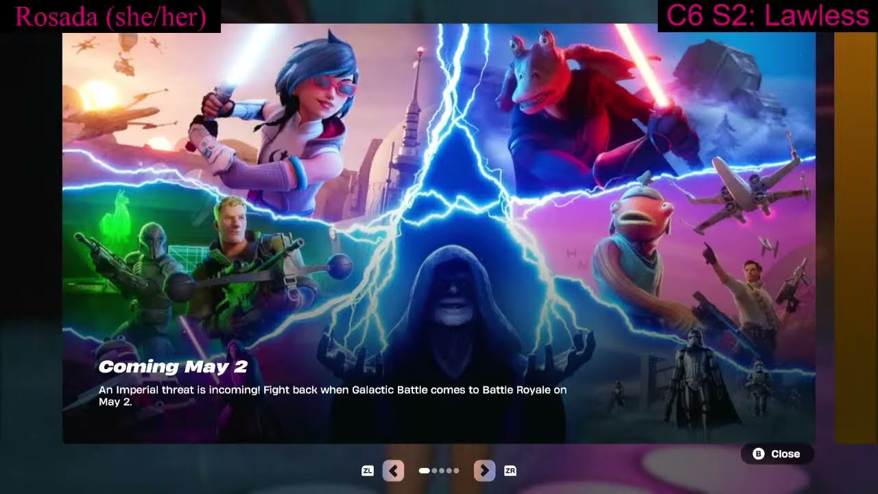 Fortnite- C6 S2 Lawless ending tonight! i'm going over changes for C6 ...