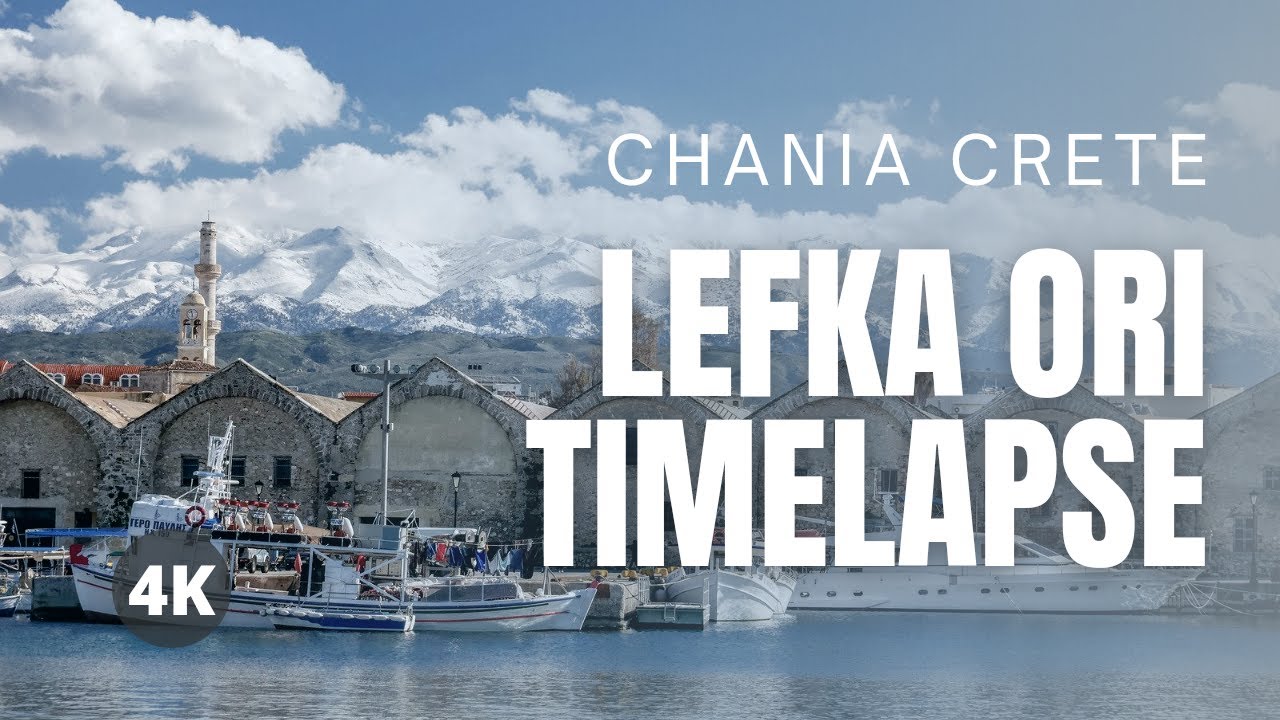 CRETE Timelapse WHITE MOUNTAINS (Lefka Ori) Best Places in GREECE ...
