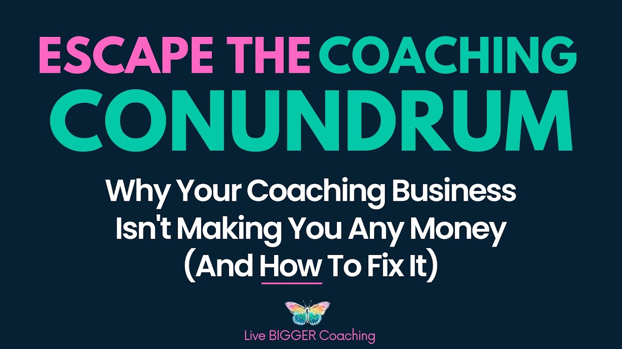 Escape The Coaching Conundrum 3:20:24 - YouTube