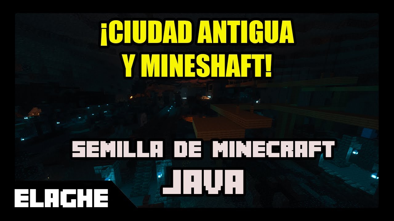 ¡CIUDAD ANTIGUA Y MINESHAFT JUNTAS MINECRAFT JAVA 1.19+! - YouTube