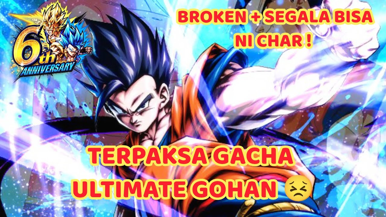 GACHA LEGENDS LIMITED ULTIMATE GOHAN ! | Dragon Ball Legends Indonesia ...