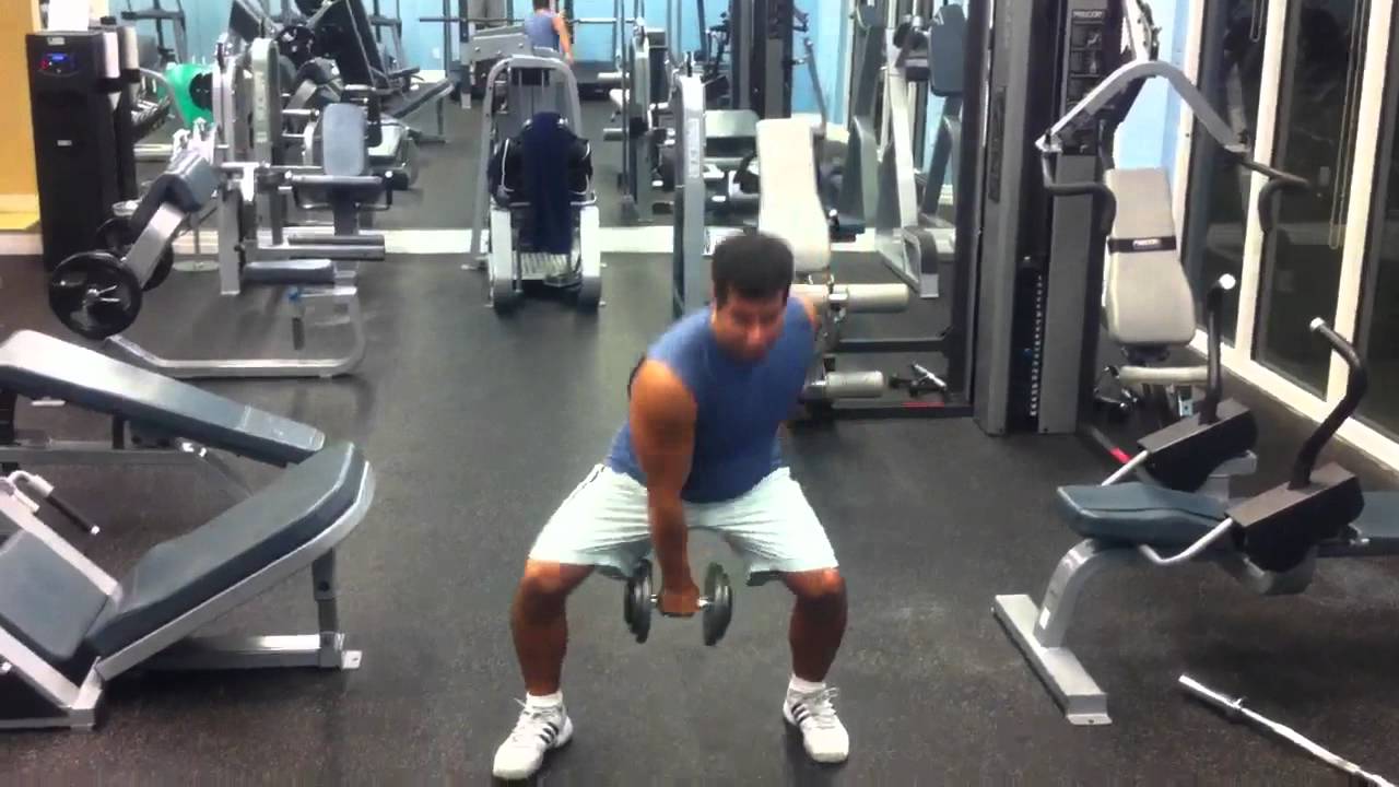 One Arm DB Swings Variations - YouTube