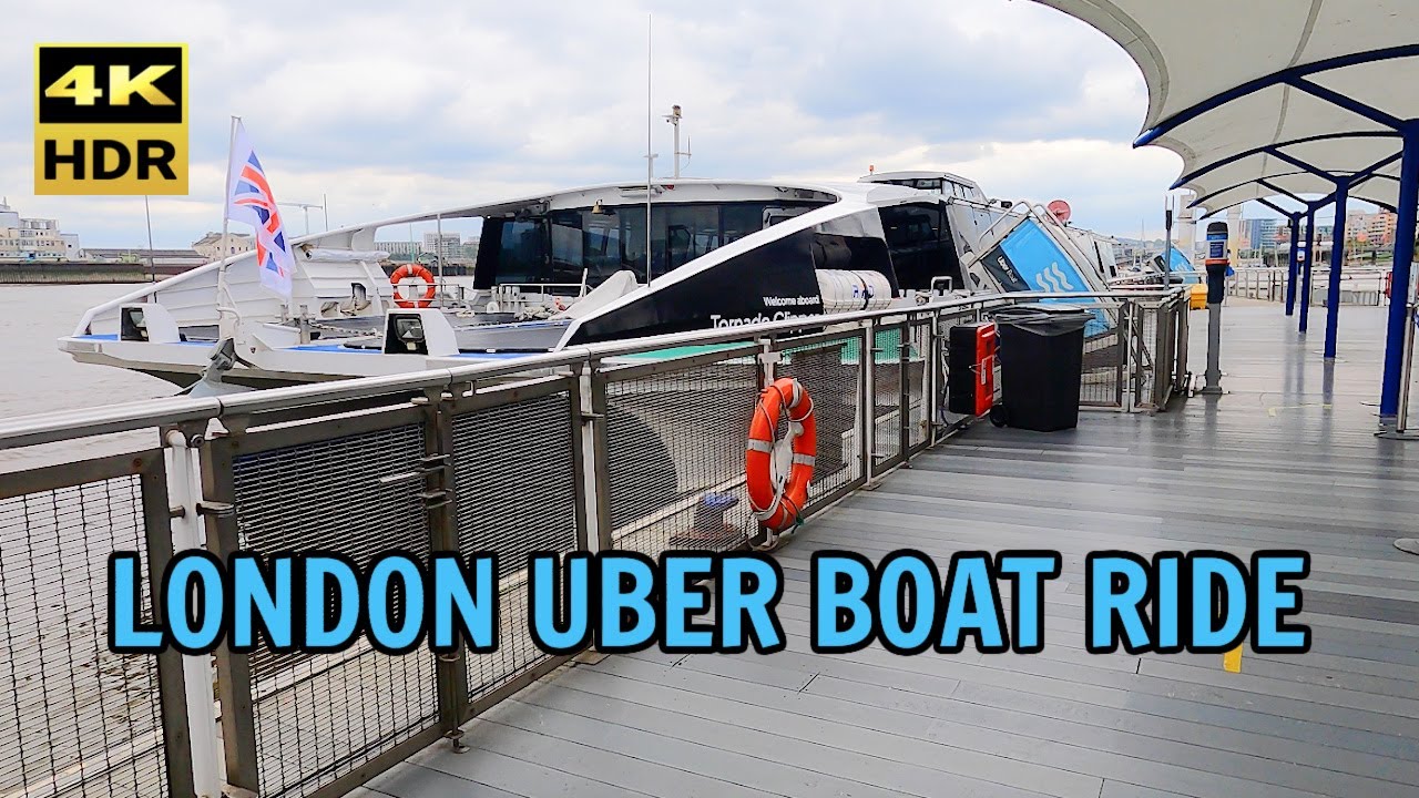 London - UBER BOAT RIDE ON THE THAMES & A Walk In Greenwich [4k/HD ...
