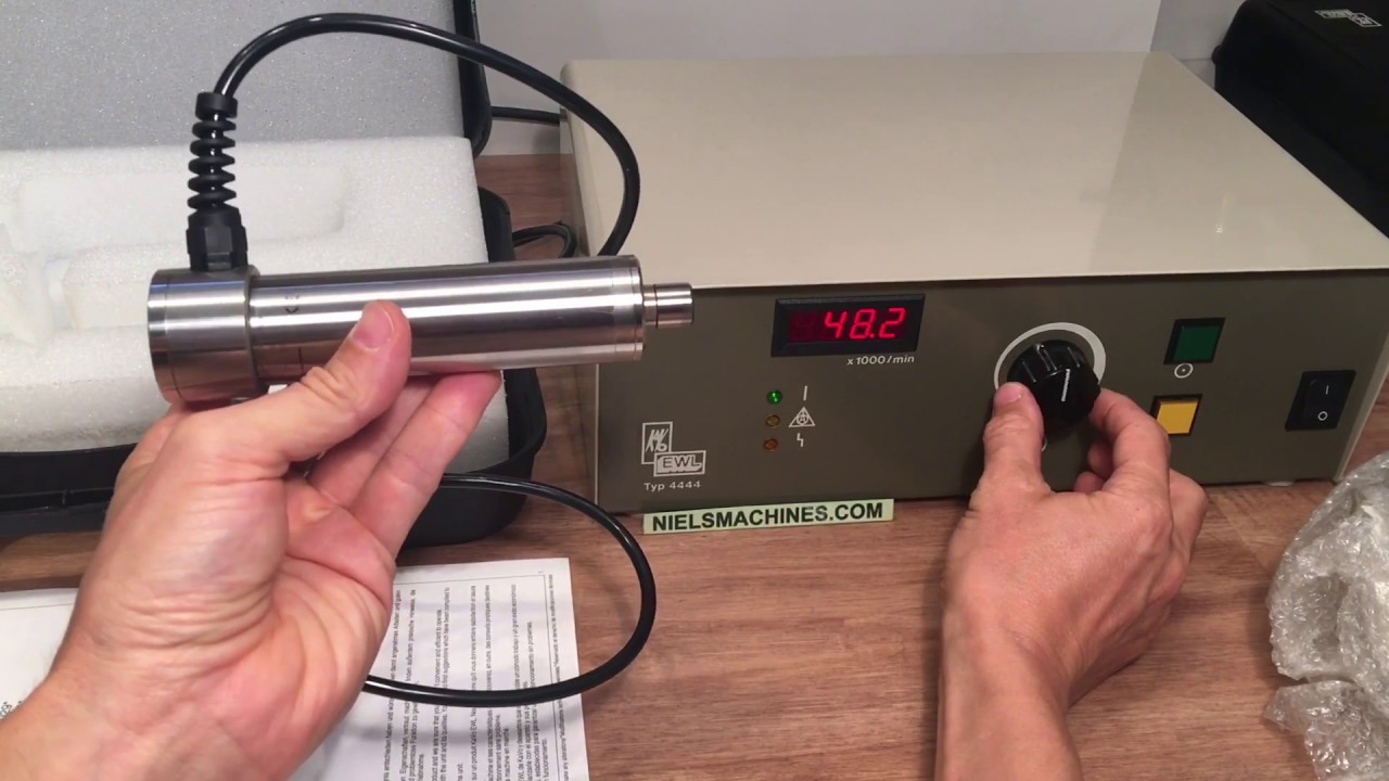 KaVo (Sycotec) 4029 High Speed HF Motor Spindle and typ 4444 Controller ...