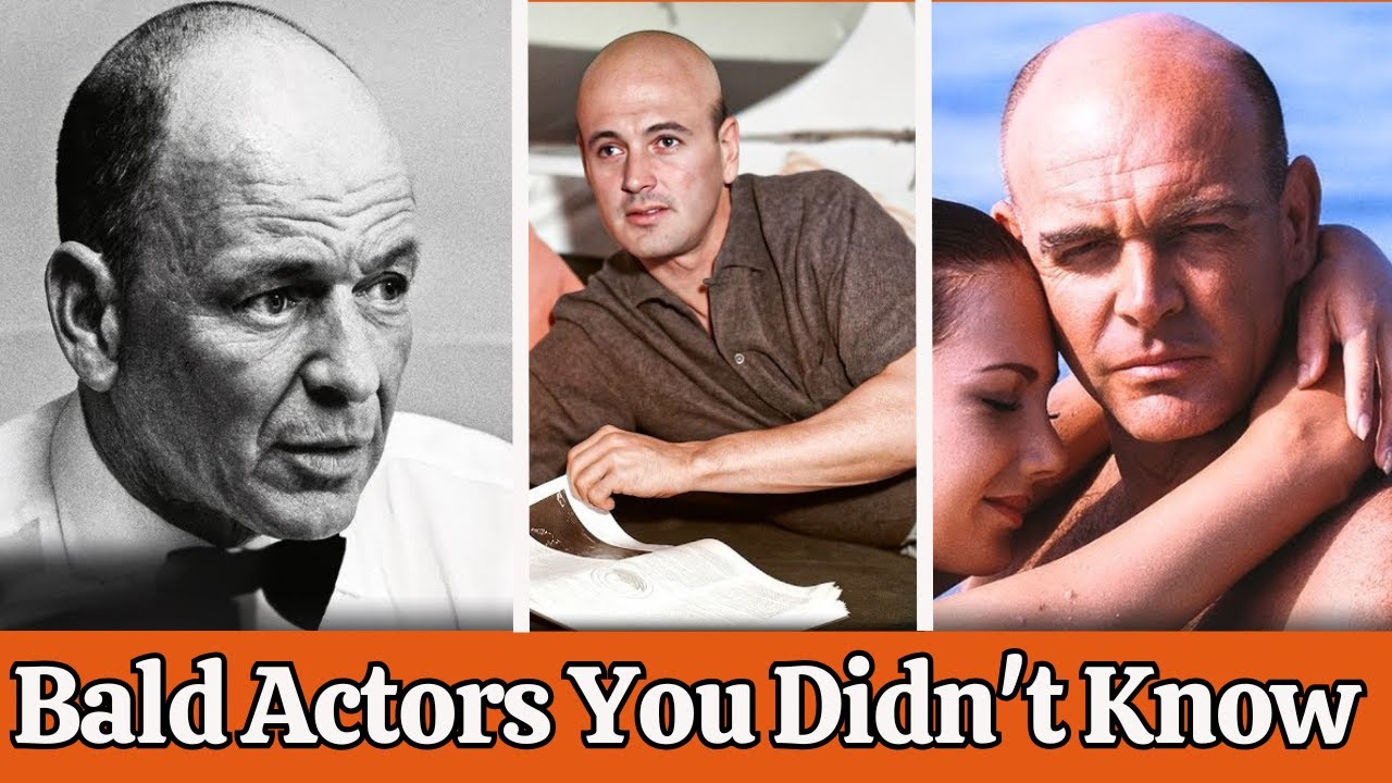 15 BALD Actors Of Old Hollywood Who Secretly Wore Wigs - YouTube