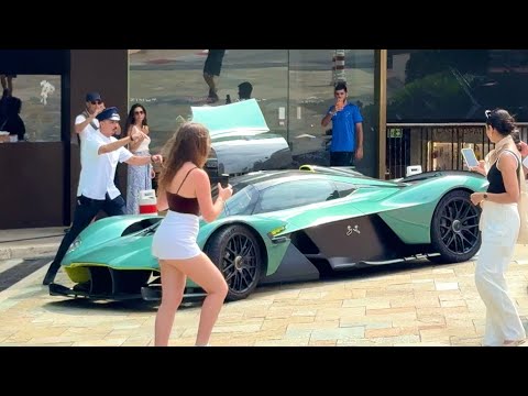  UK Billionaire & Fairmont Hotel owner bring His Aston Martin Valkyrie in Monaco @emman25MC