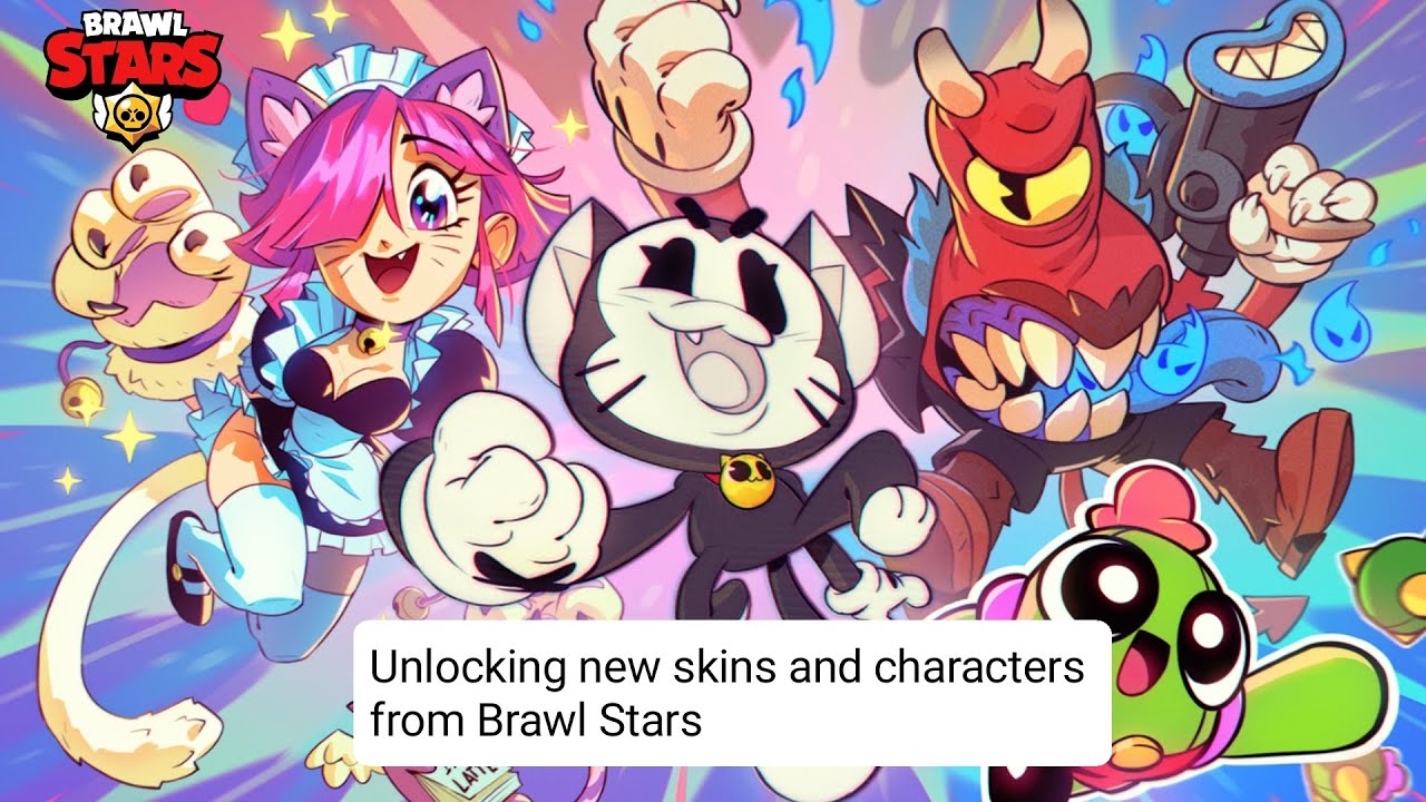 Unlocking new skins and characters from Brawl Stars (Odblokowanie ...
