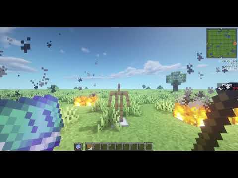Minecraft Command Blocks - Magic / Lightning spell - YouTube