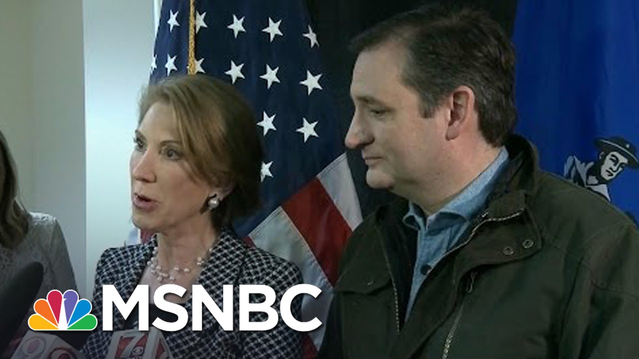 Carly Fiorina On Donald Trump: He Is A Serial Philanderer | MSNBC - YouTube