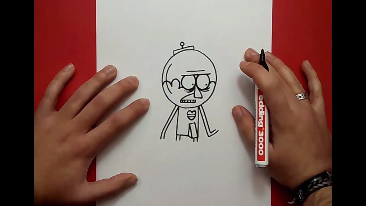 Como dibujar a Benson paso a paso 2 - Un show mas | How to draw Benson ...