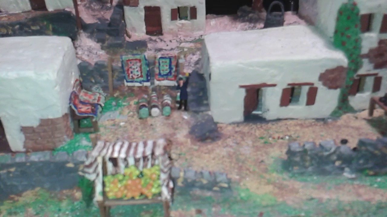 MINI BELEN ESCALA 1 / 87 MODULOS 1 Y 2 - YouTube