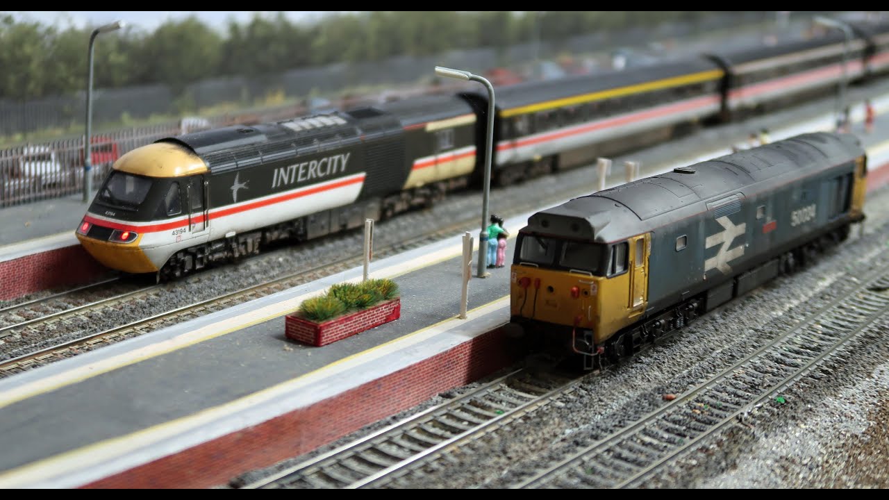 Model Train loft layout. 1990's - YouTube