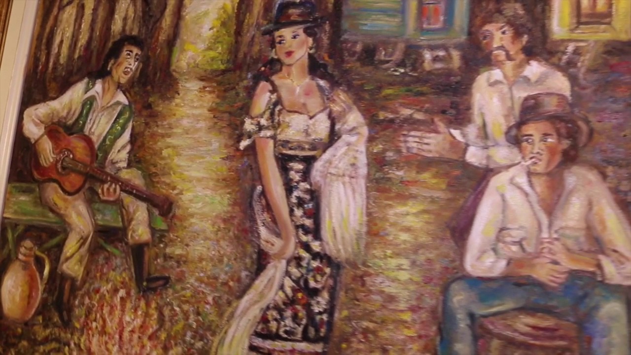 1er Partie - Exposition de Peinture Couleur Safran de l'artiste Anne ...