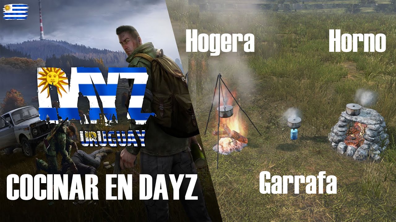 DAYZ URUGUAY - Tutorial Completo Como Cocinar y Construir Elementos De Cocina En Dayz Español ...