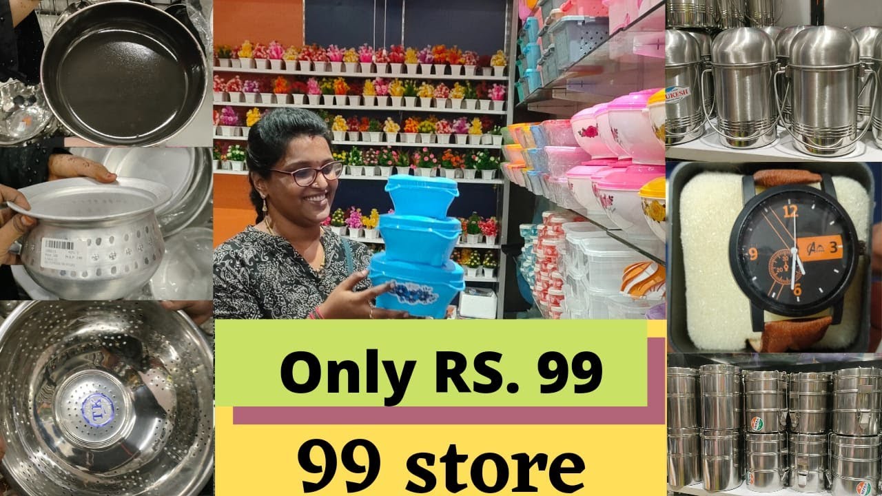 RS. 99 only.99 store .hyderabad 99 store.quality household products ...