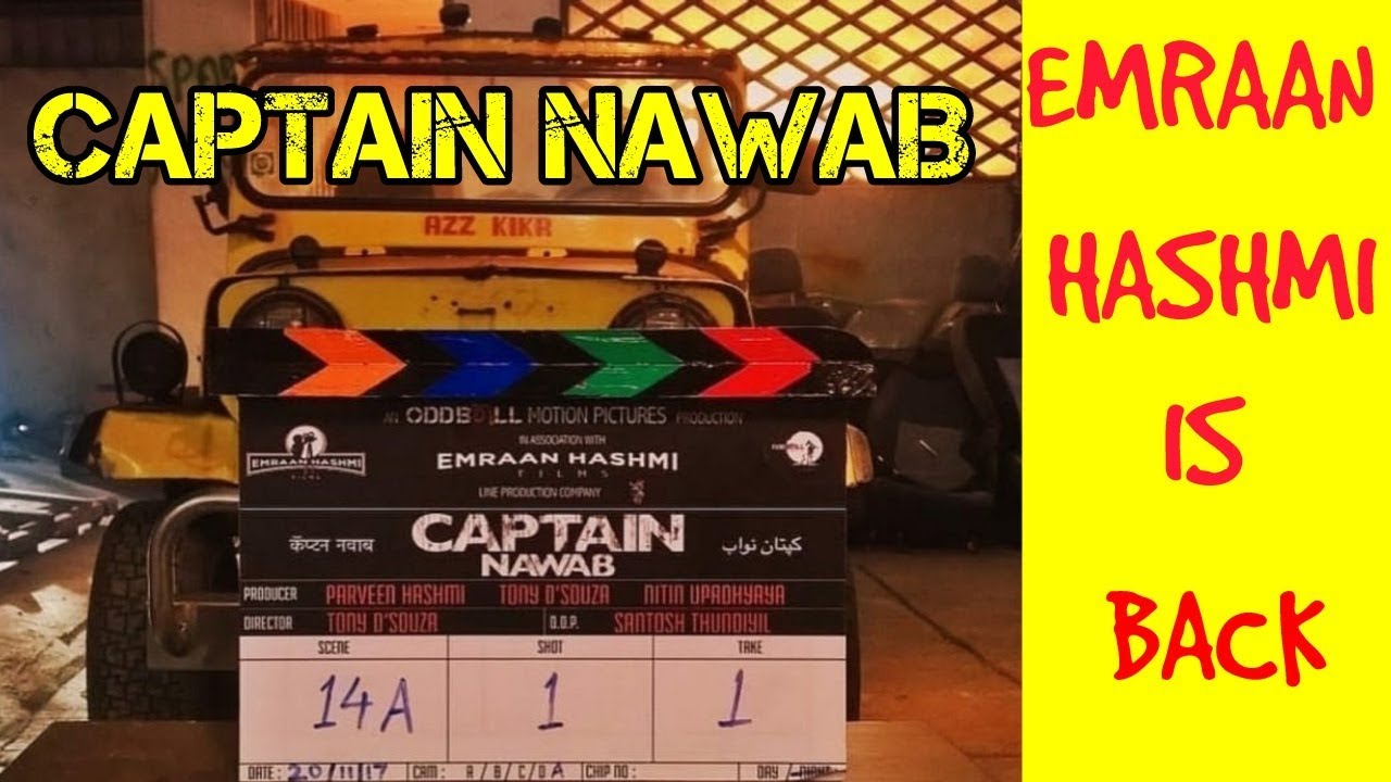 CAPTAIN NAWAB SHOOT BEGINS | EMRAAN HASHMI - YouTube