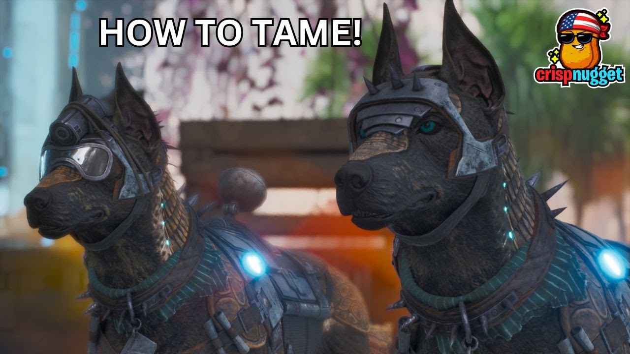 HOW TO TAME ARKS NEWEST CREATURE THE ARMADOGGO! - YouTube