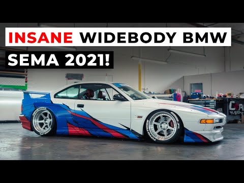 INSANE Widebody BMW Build for SEMA 2021! - YouTube