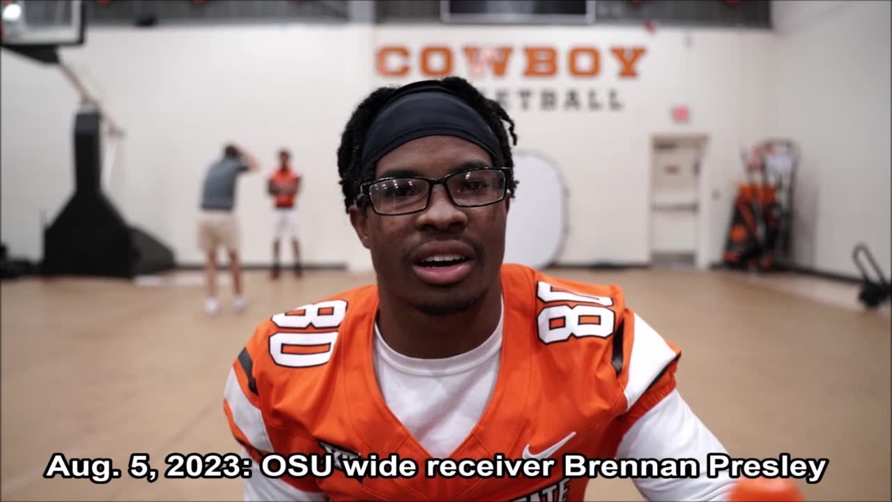OSU receiver Brennan Presley on QB competition; facing Bryan Nardo's ...