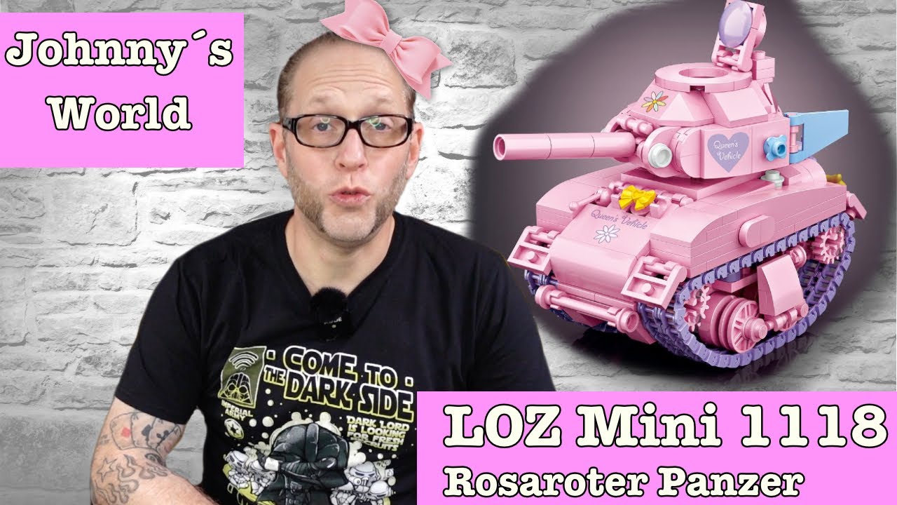 Pretty in Pink? LOZ Mini 1118 Pink Tank - Der rosarote Panzer - YouTube