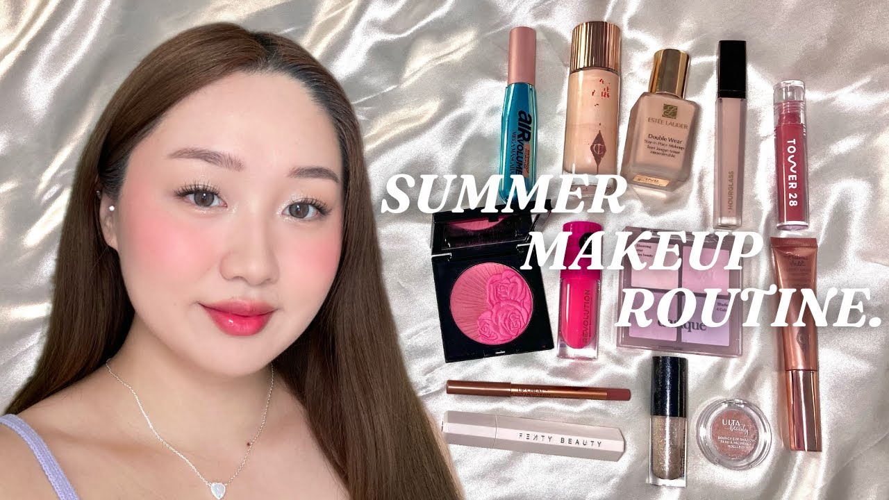 MY SUMMER MAKEUP ROUTINE | makeup that will last you through the heat ...