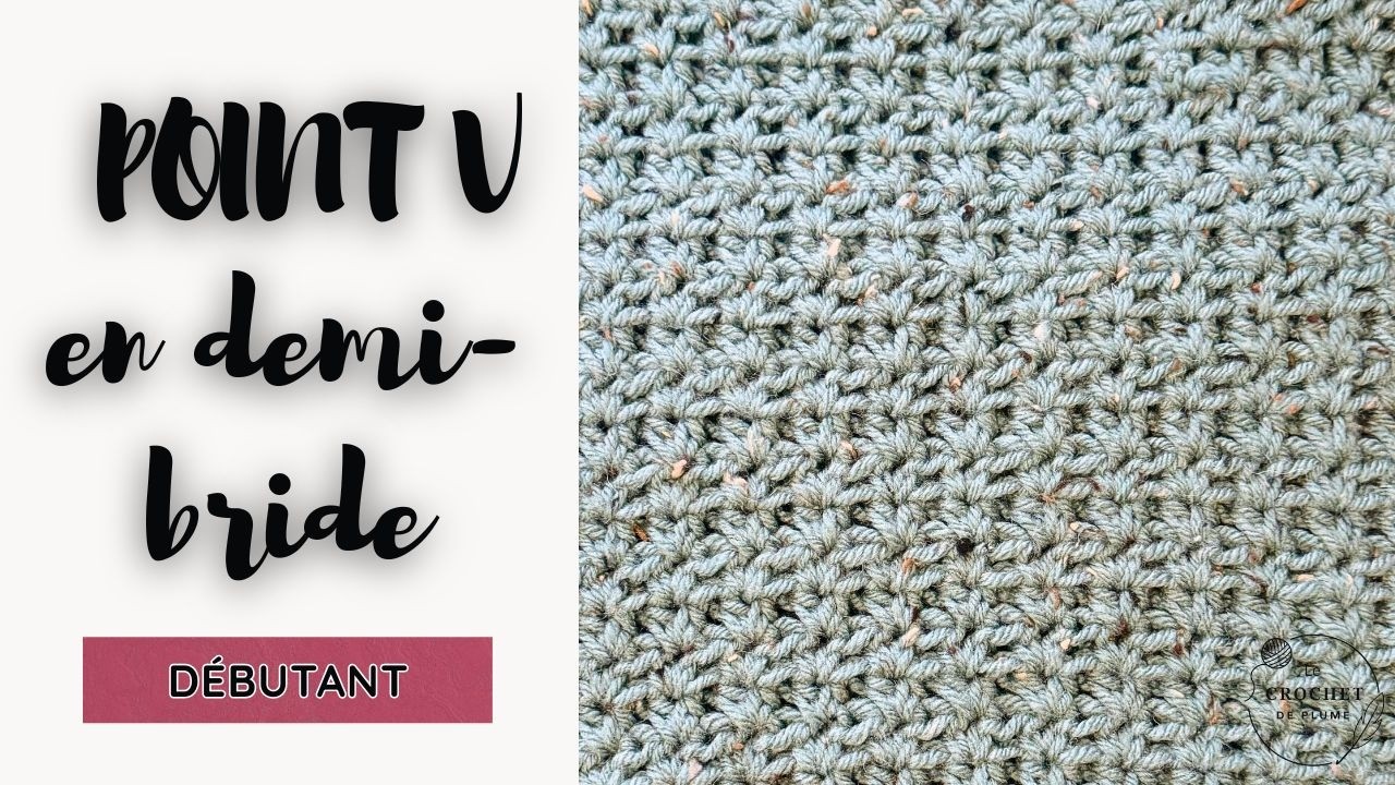 Point au crochet facile pour débutant Idéal pull cardigan plaid 🧶 Tweed ...