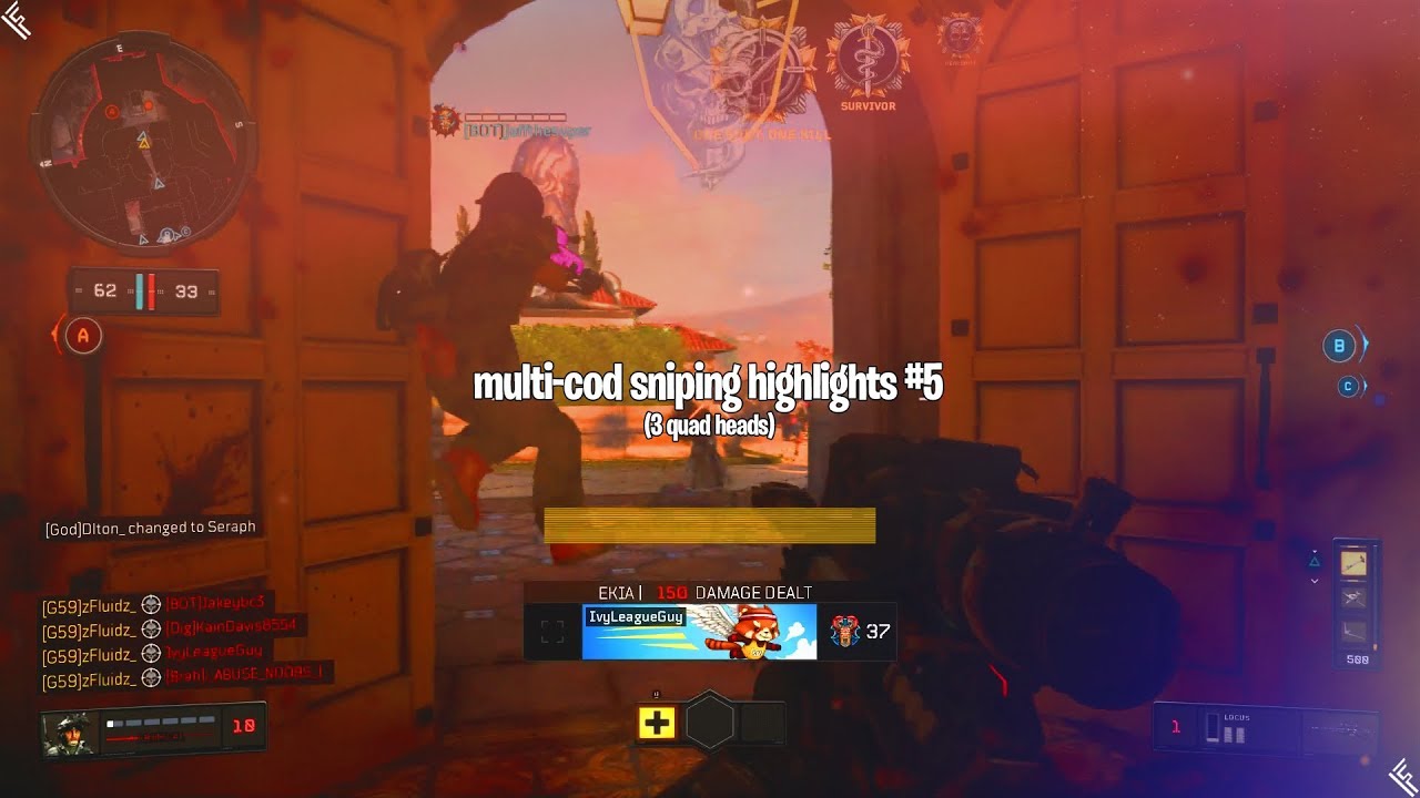 MULTI-COD SNIPING HIGHLIGHTS #5... (3 quad heads) | @zFluidz - YouTube