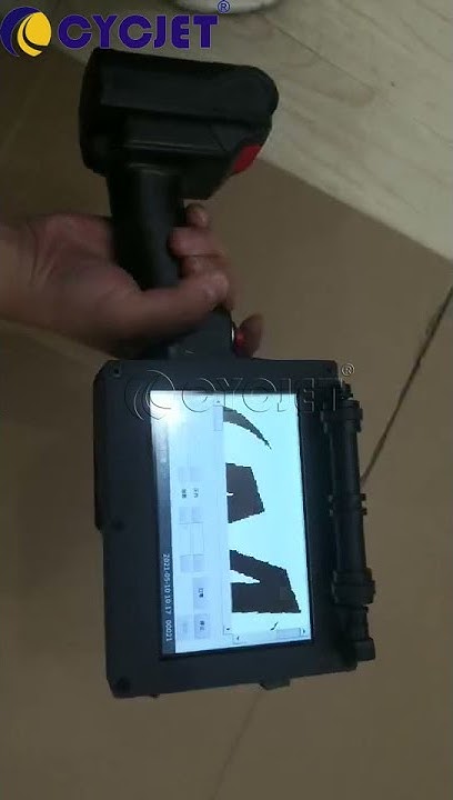 CYCJET Smart I-2L Portable Handheld Inkjet Printer for Large Character ...