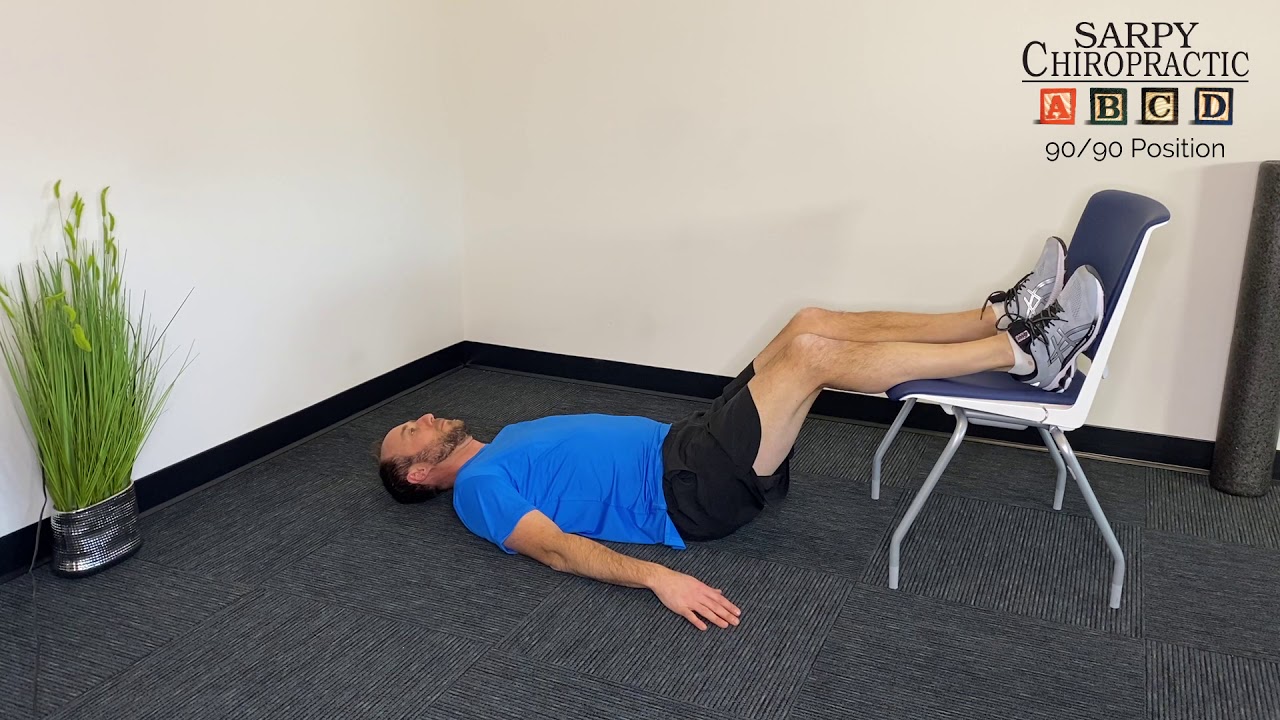90 90 Position | Sarpy Chiropractic - YouTube