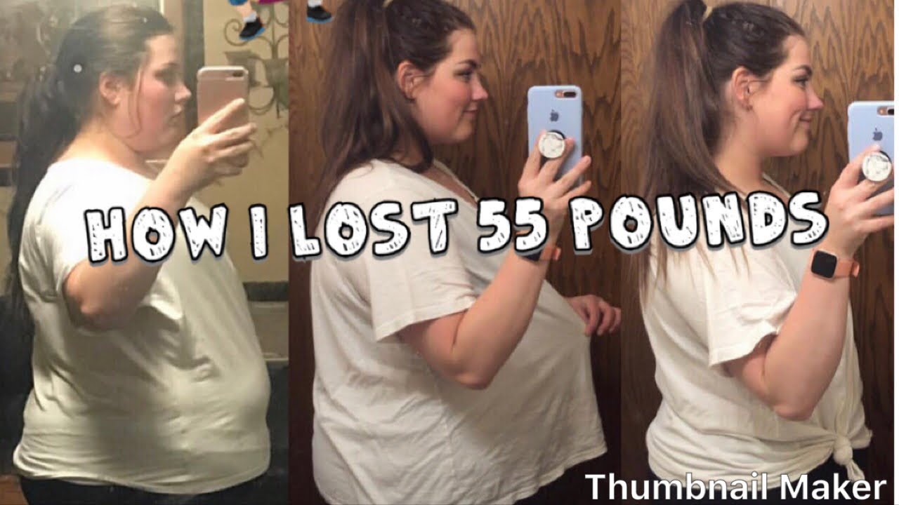 HOW I LOST 55 POUNDS IN 6 MONTHS || WEIGHTLOSS TIPS - YouTube