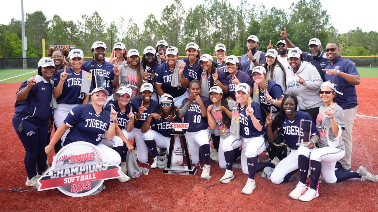 🚨 Jackson State Women’s Softball wins the 2025 SWAC Championship ...