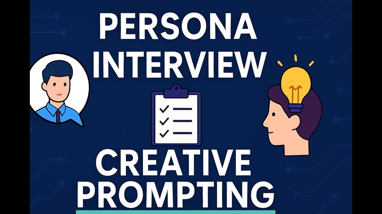 Persona, Interview, and Creative Prompting – Prompt Engineering for AI ...