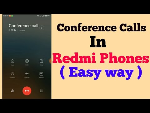 Conference Calls In Easy Way | Redmi Phones | - YouTube