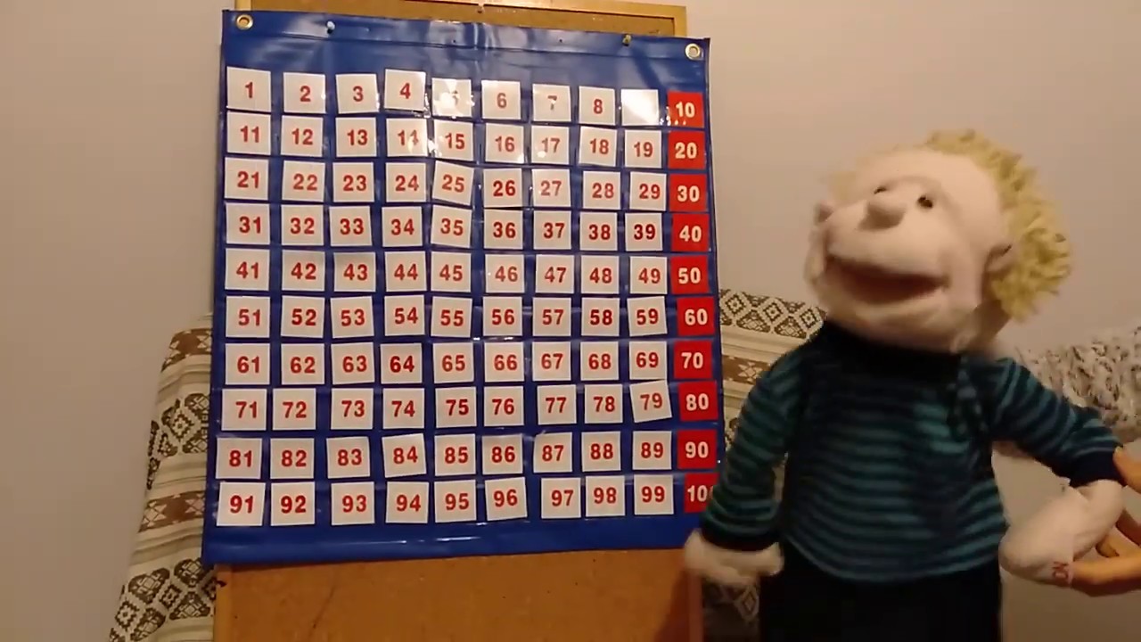 Sammy skip counts by 10s to 120 - YouTube