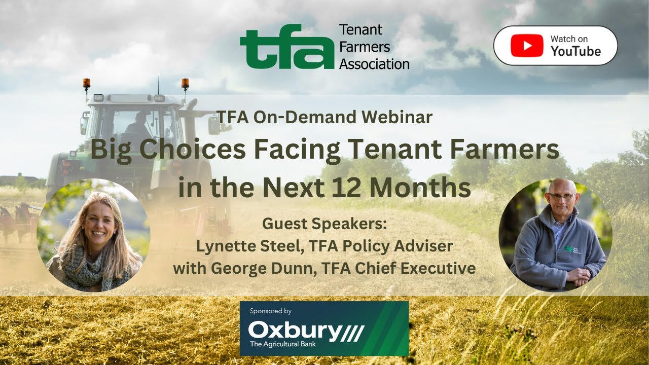 Big Choices Facing Tenant Farmers in the Next 12 Months - YouTube