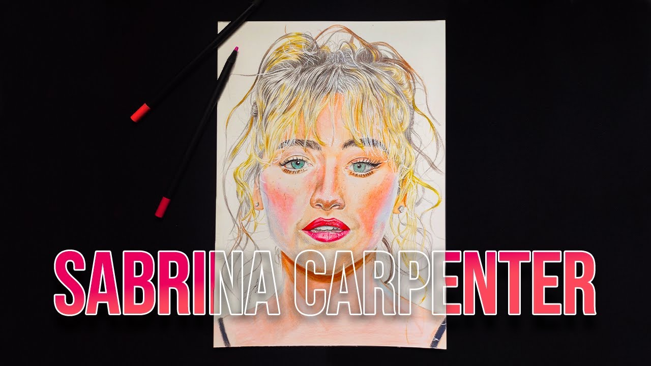 Como desenhar a Sabrina Carpenter? (How to draw Sabrina Carpenter ...