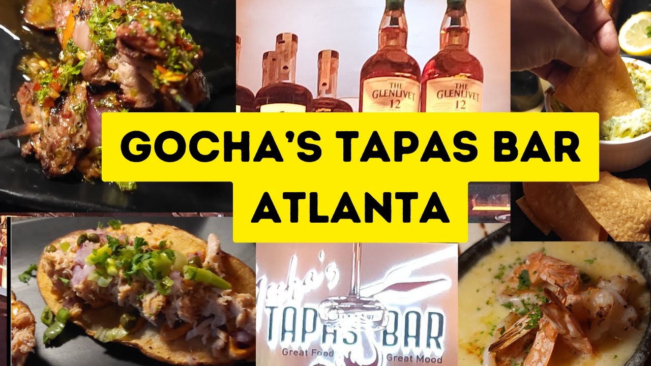 Gocha's Tapas Bar in Atlanta | Atlanta Restaurants | Atlanta Food - YouTube