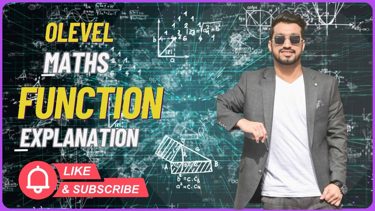 OLevel Maths Function (Part-1) - YouTube