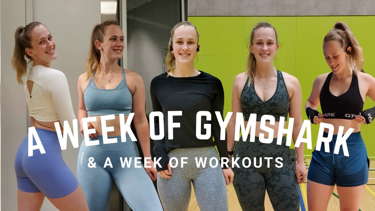 A WEEK OF GYMSHARK & A Week Of Workouts! - YouTube