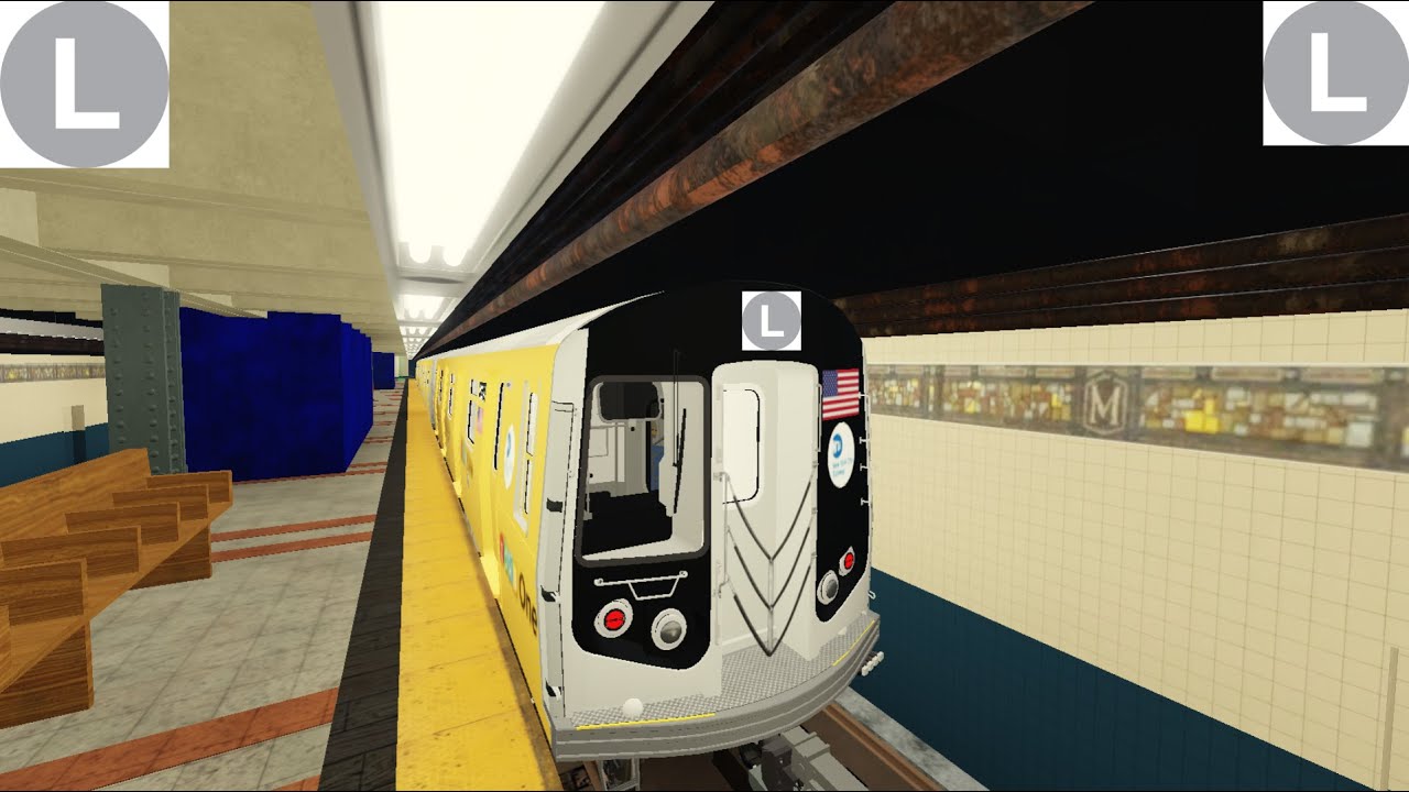 R160 ZOHO wrap L train to 8th Avenue - 14 street from Myrtle Avenue ...