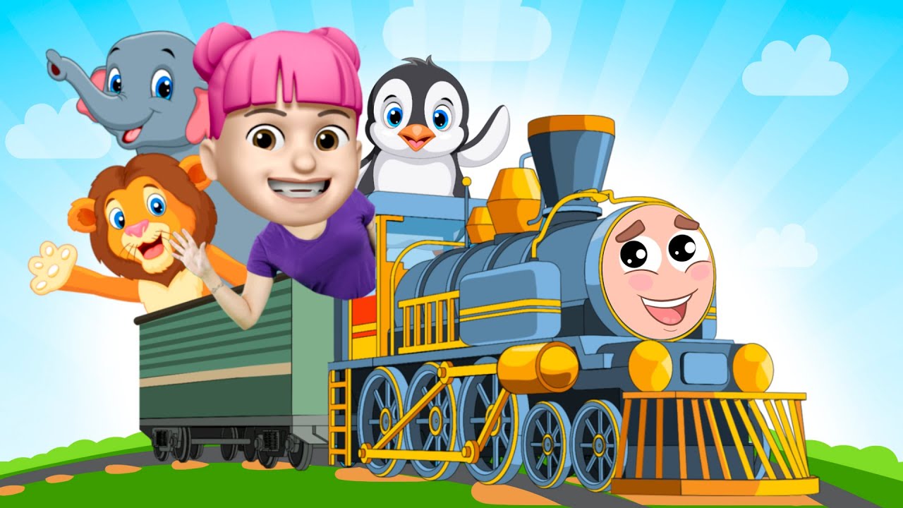 Animals Train Song | Happy Kids Songs @HappyKidsSongsUSA - YouTube Music